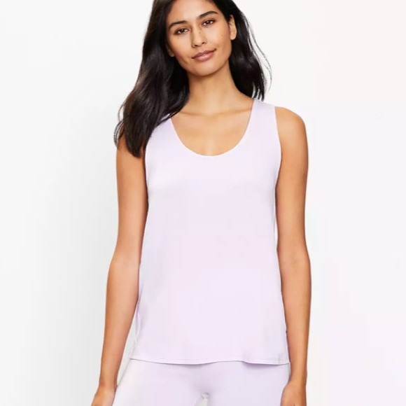 LOFT | Intimates & Sleepwear | Nwt Loft Luxe Knit Pajama Tank Top And ...